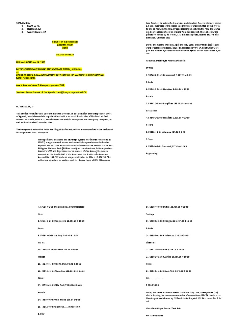 1st Batch Dimaampao Cases | PDF | Cheque | Forgery