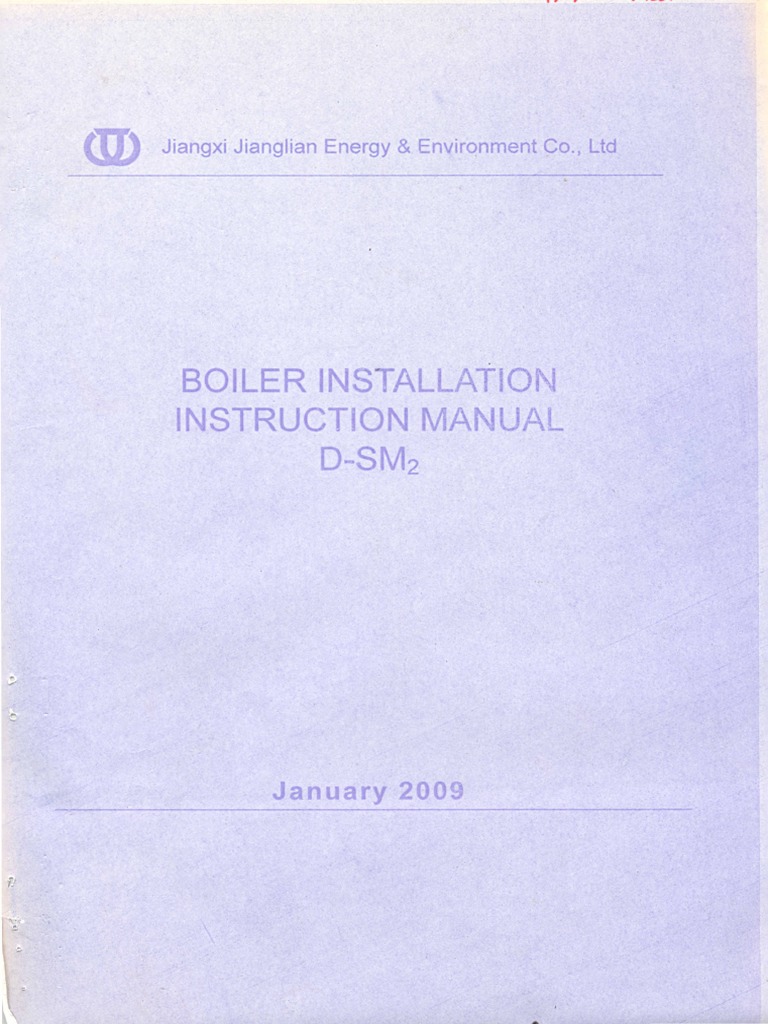 Boiler Installation Instruction Manual | PDF
