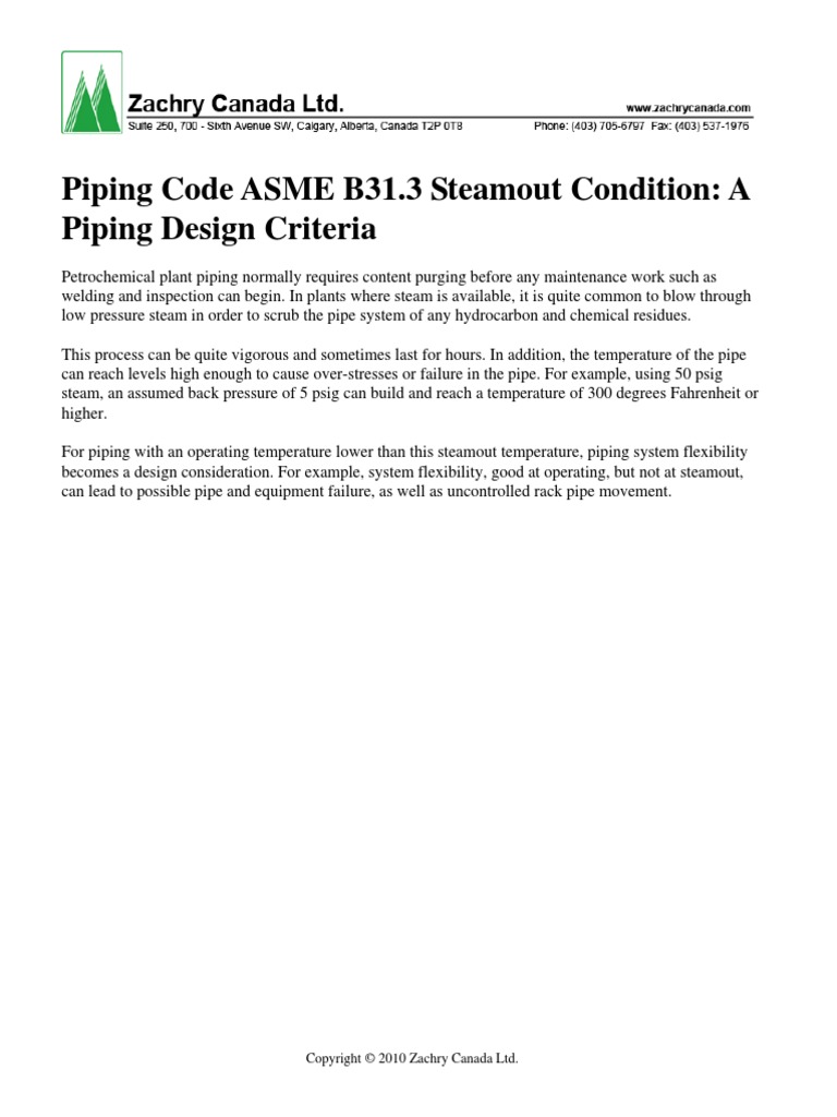 Piping Code ASME B31 PDF | PDF | Home & Garden | Science & Mathematics