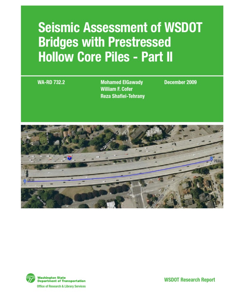 Seismic Assessment of WSDOT Bridges | PDF | Earthquakes | Solid Mechanics
