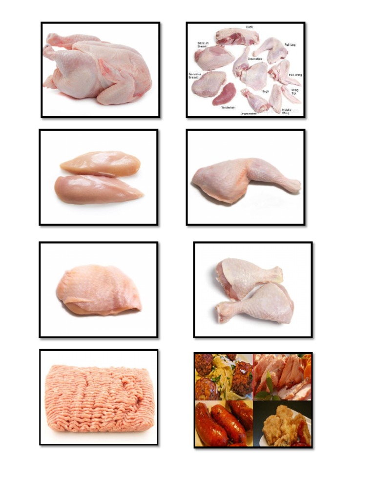 Market Forms of Poultry | PDF