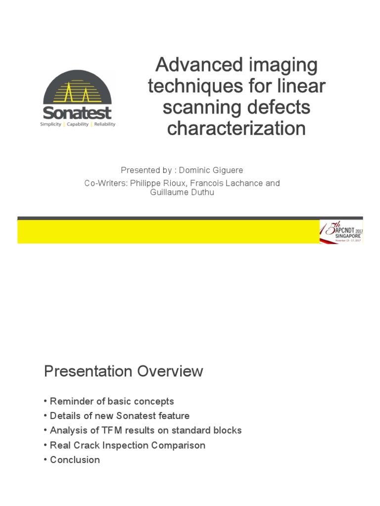 Sonatest FMC TFM | PDF | Optical Resolution | Image Scanner