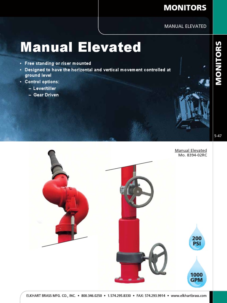 Catalog-F7-05-47 Elevated Monitor PDF | PDF | Pipe (Fluid Conveyance ...