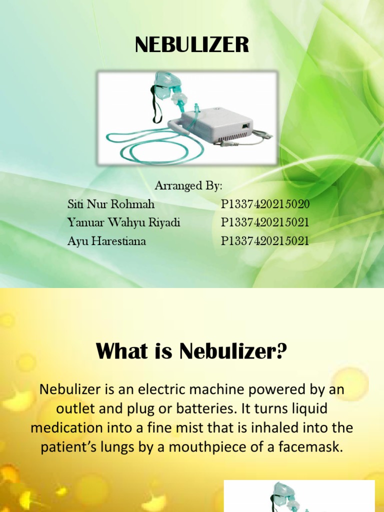 Nebulizer | PDF