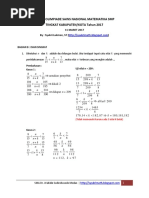 Buku Olimpiade Matematika SMP-Full Version | PDF