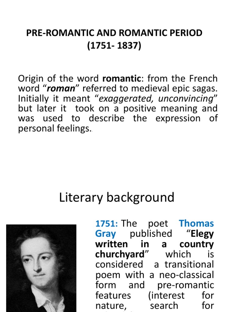 The Romantic Age | William Wordsworth | Romanticism