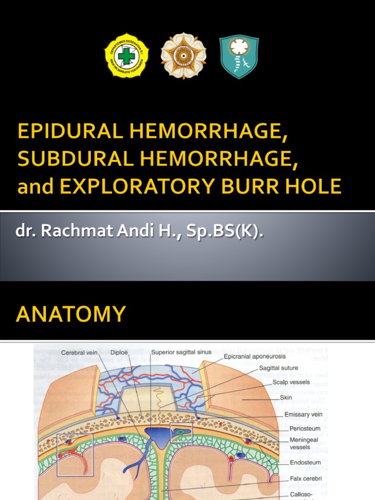 Edh, SDH, & Burr Holes | PDF | Nervous System | Diseases And Disorders