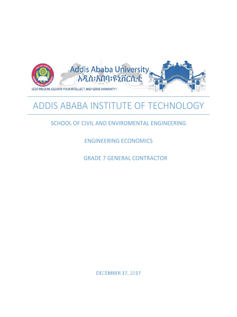 Addis Ababa Institute of Technology | Download Free PDF | Ethiopia | Infrastructure