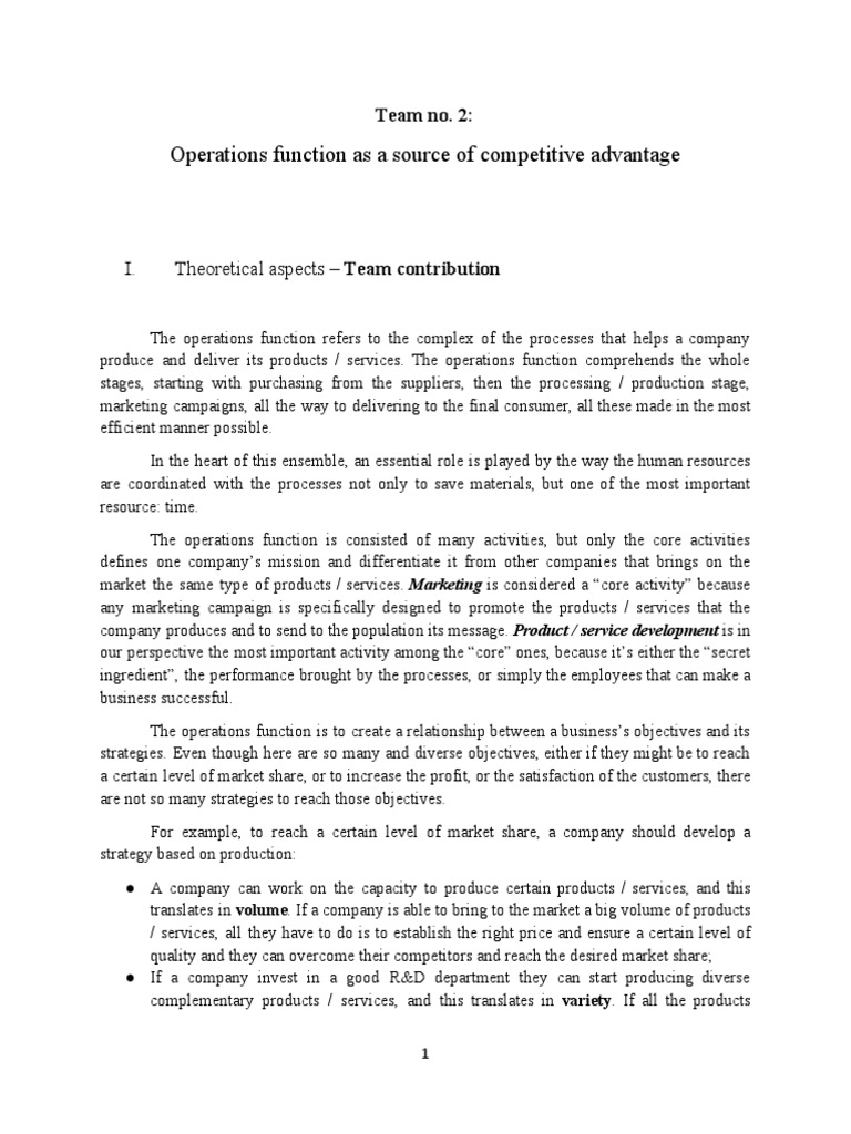 Project Operations Management - FINAL | PDF | Oracle Corporation ...