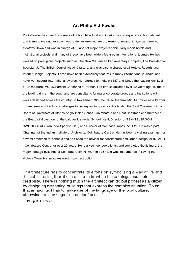 Philip Fowler | PDF