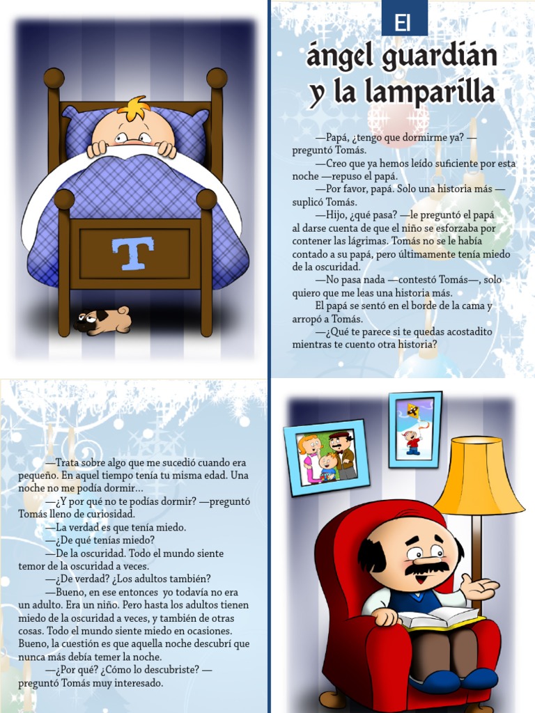 Cuento El Angel Guardian y La Lamparilla PDF | PDF | Jesús | Ocio