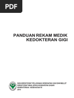 Panduan Rekam Medik Kedokteran Gigi | PDF