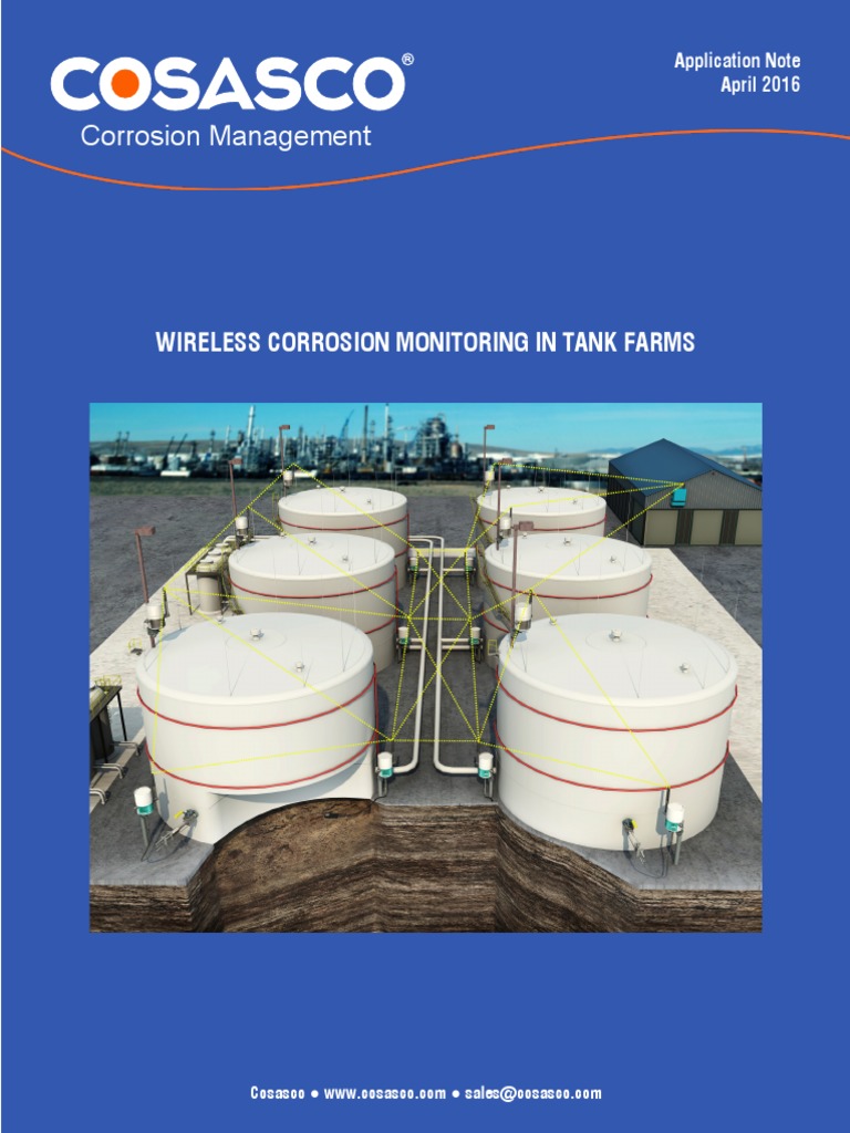 Corrosion Monitoring Tank Farms AN122 PDF | PDF | Corrosion | Wireless