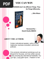 You Can Win Shiv Khera | PDF | Motivation | Motivational