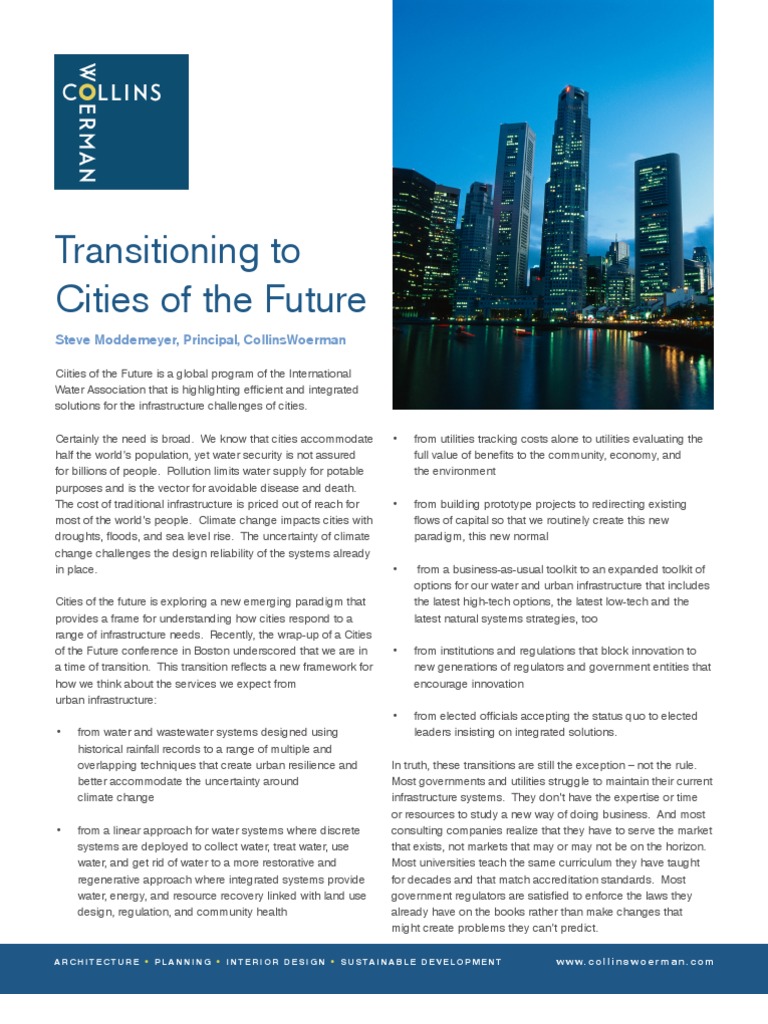 Cities of The Future | PDF | City | Sustainability