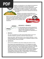 Sabritas | PDF | Marketing | Producto (Negocio)