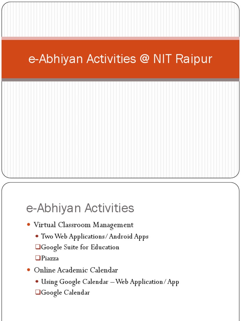 Virtual Classroom Management | PDF