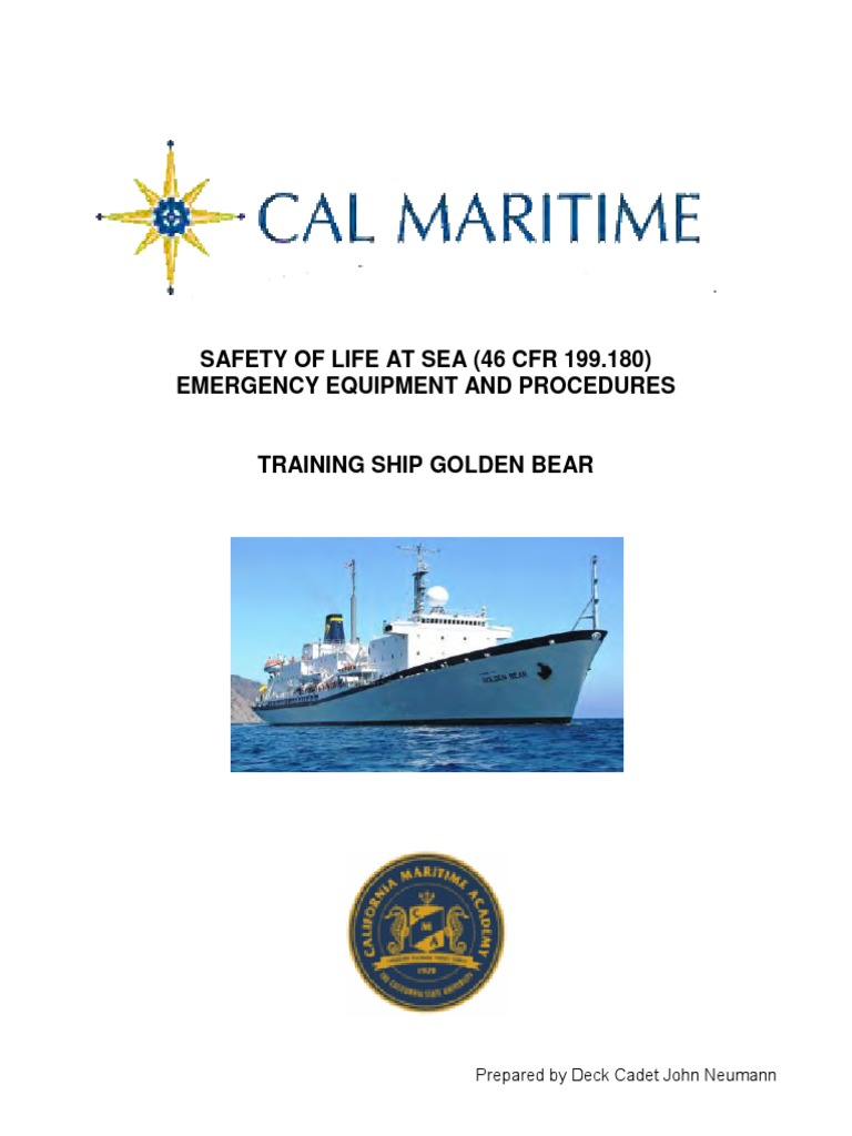 TSGB Solas Equipment Manual | PDF | Hypothermia | Anchor