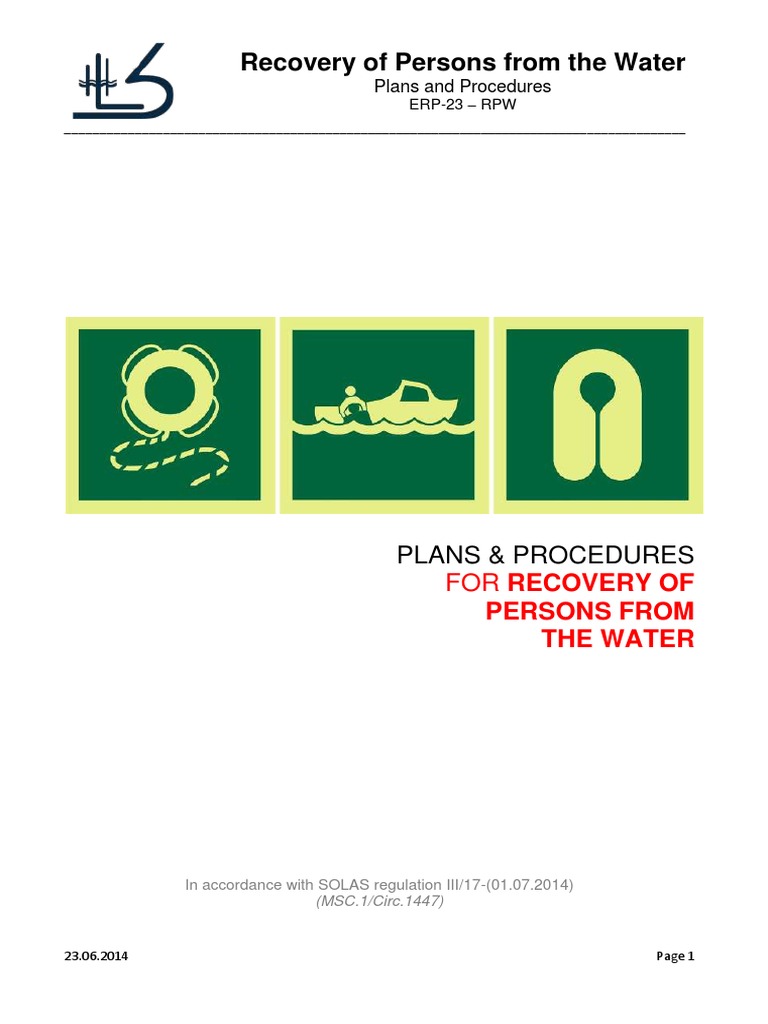 Water Recovery Plans and Procedures | PDF | Search And Rescue | Ships