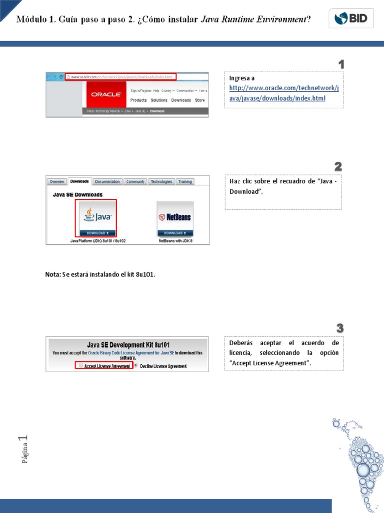Como Instalar Java Runtime Environment | PDF | Java (lenguaje de ...