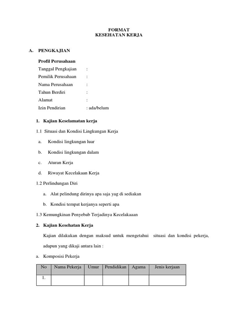 Format Kesja | PDF