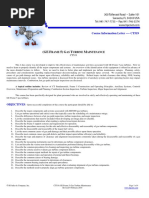 Ms6001b Operation Description | PDF | Gas Turbine | Bearing (Mechanical)