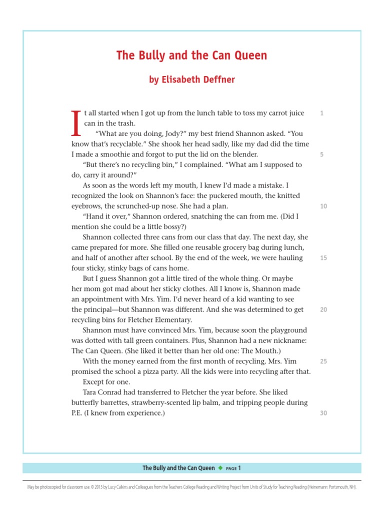 The Bully | PDF | Leisure | Violence