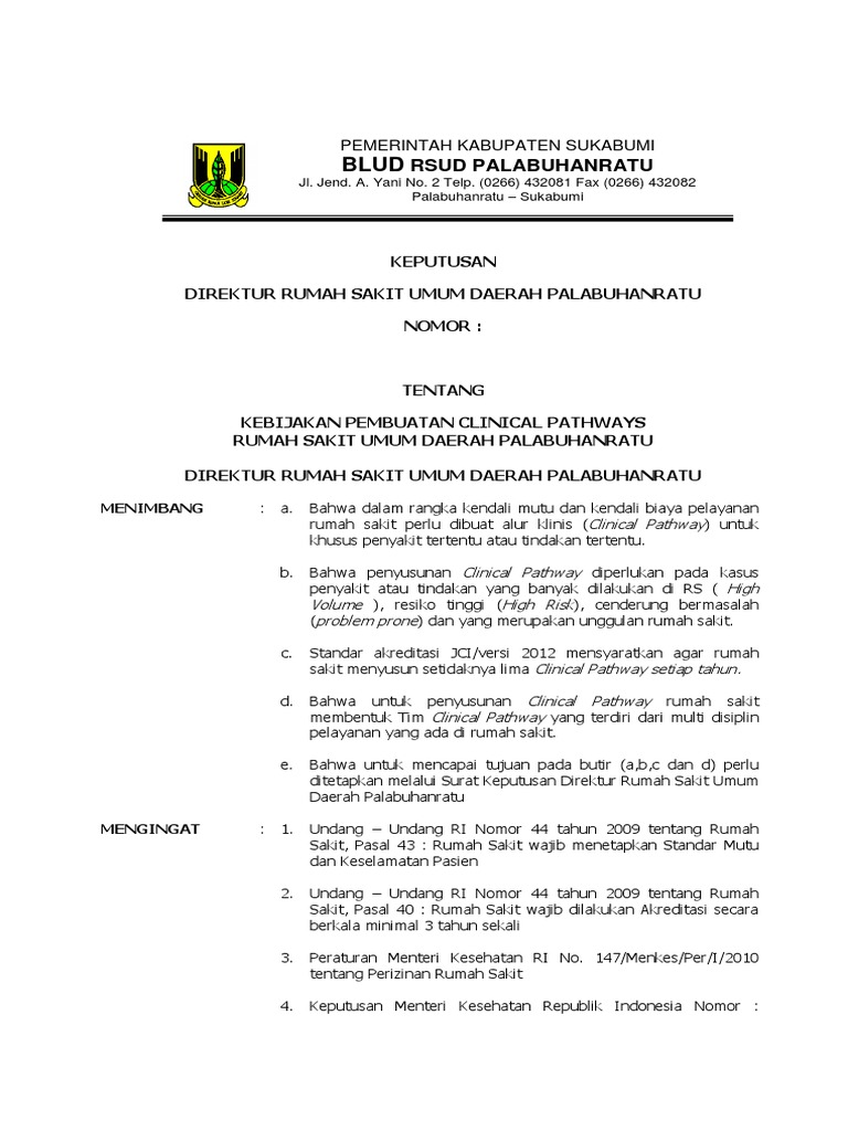 SK Clinical Pathway | PDF