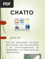 Siglas CHATTO | PDF | Las bacterias | Alimentos