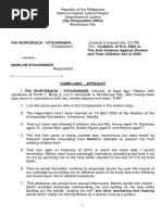 Sample Petition For Temporary Protection Order | PDF | Restraining ...