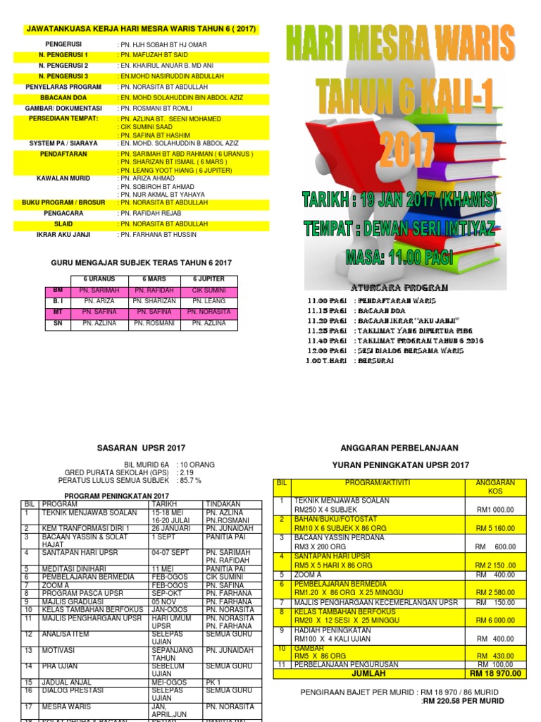 Brosur Mesra Waris | PDF