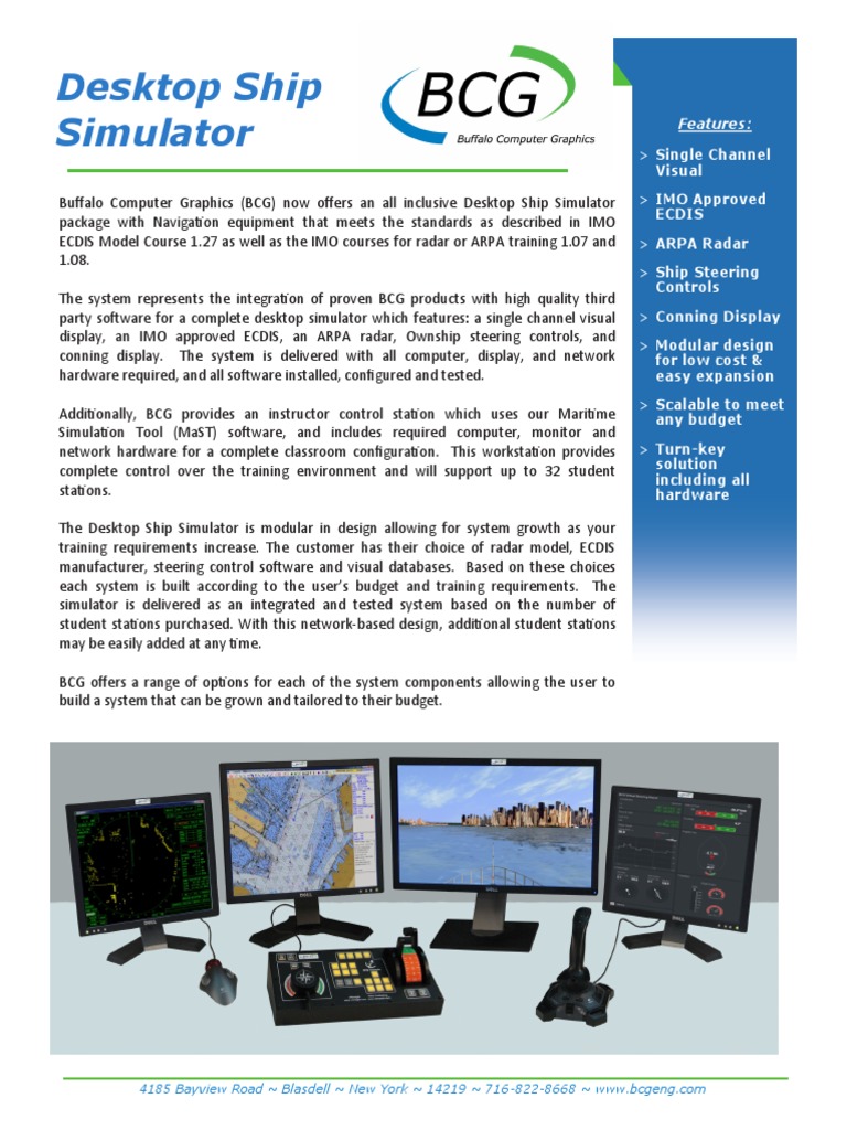 Desktop Ship Simulator | PDF | Desktop Computer | Simulation