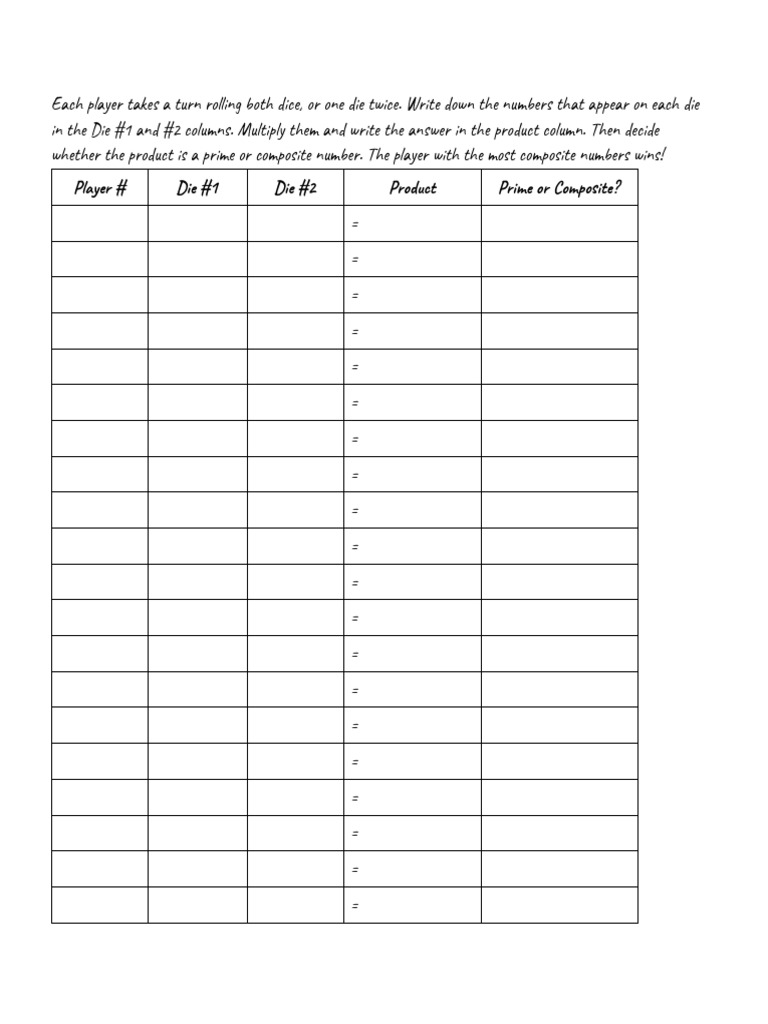 Dice Game | PDF