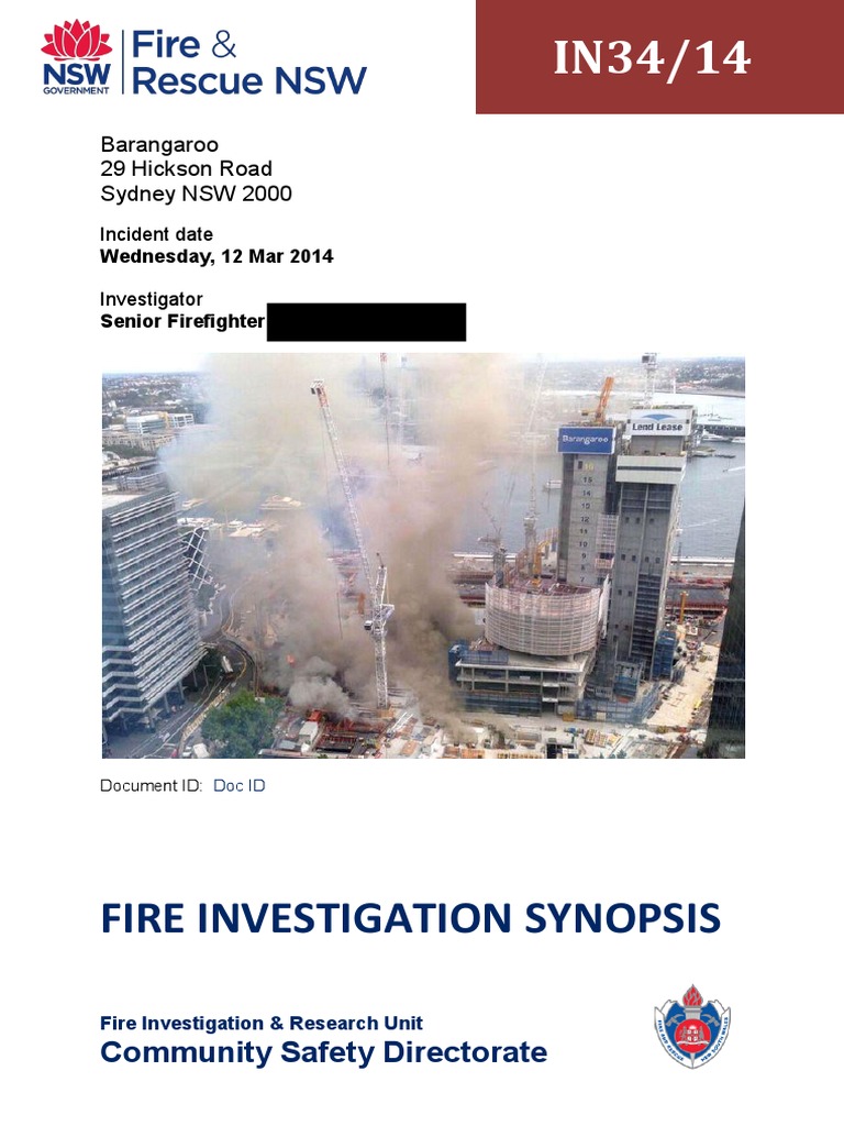 Fire Investigation Report Sample | PDF | Polystyrene | Natural Gas