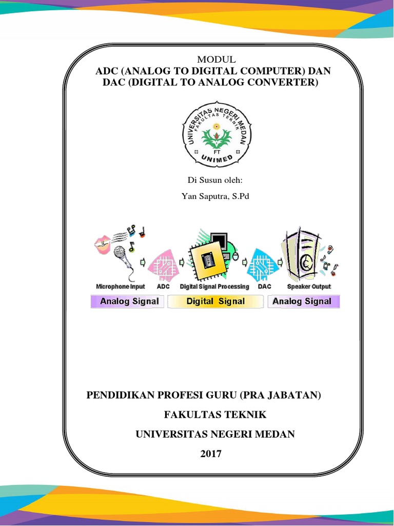 Modul Pembelajaran ADC dan DAC | PDF