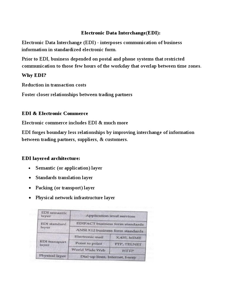 Cha 2 | PDF | Electronic Data Interchange | Service Industries
