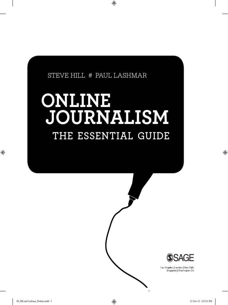 Online Journalism Essential Skills | PDF | Technological Convergence ...