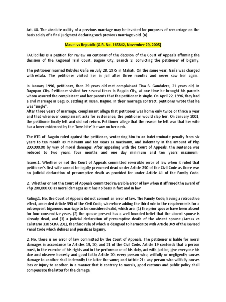 Judicial Declaration of Annulment | PDF | Annulment | Marriage