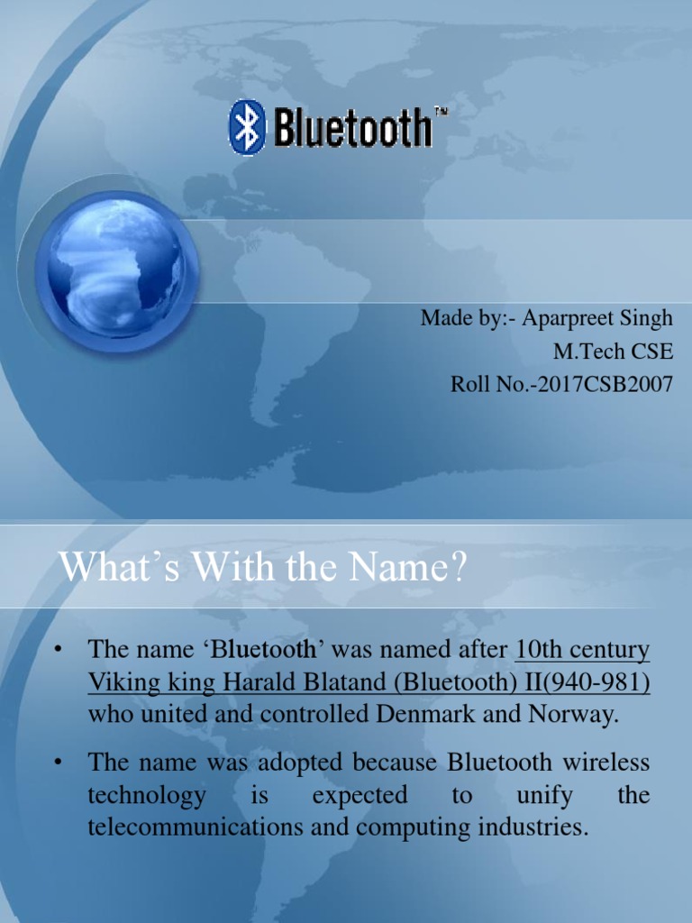 Bluetooth | PDF | Bluetooth | Communications Protocols