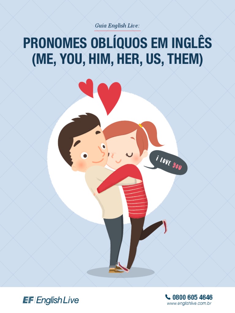 A Guide to English Object Pronouns: Me, You, Him, Her, Us and Them ...