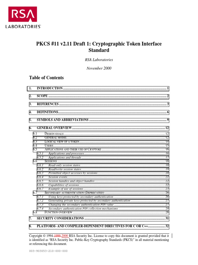 pkcs11 | Cryptography | Authentication
