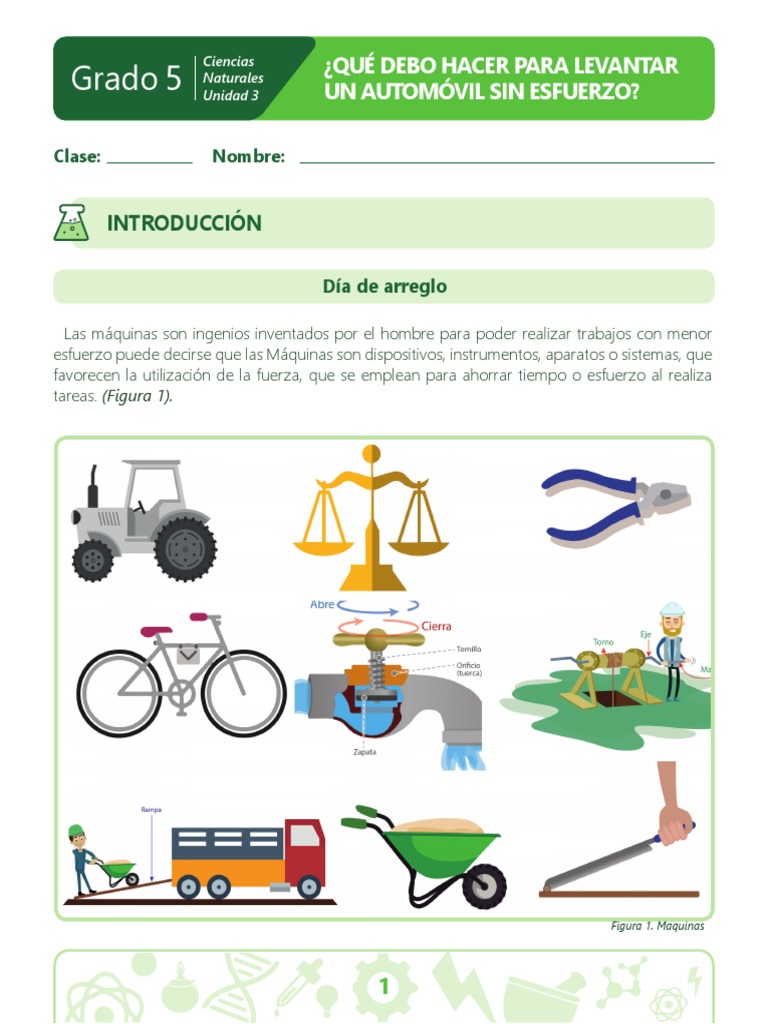 Guia Maquinas Simples | Palanca | Engranaje