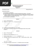 Free WASSCE Further Mathematics Past Questions | PDF | Acceleration ...