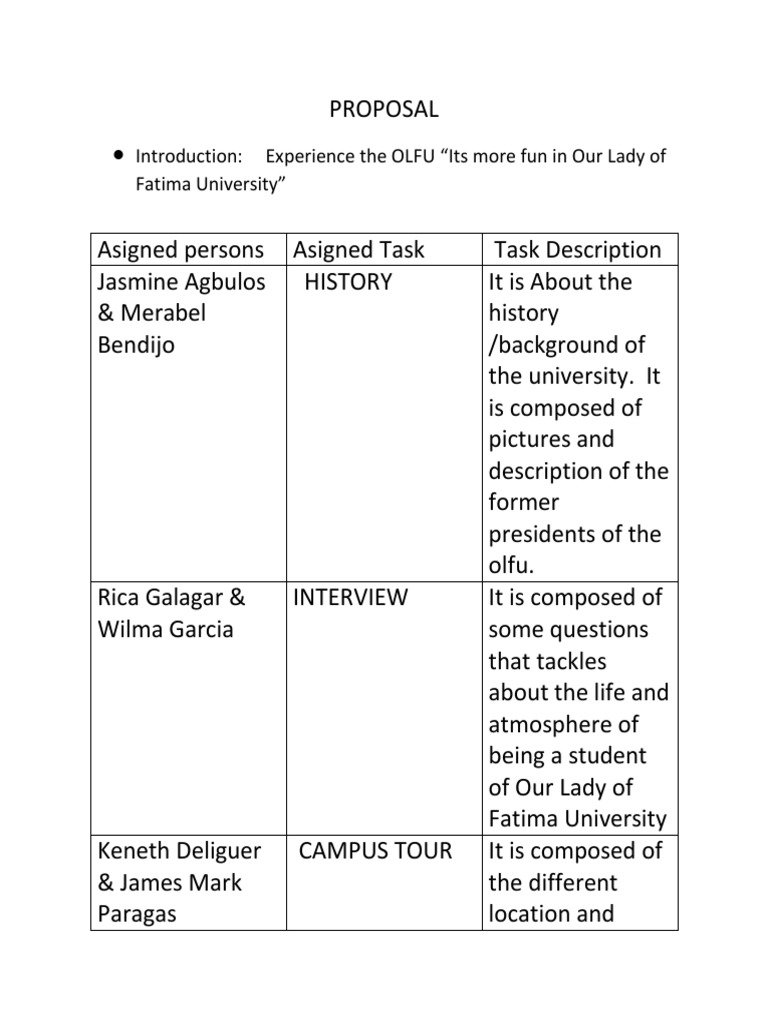Reading and Writing Proposal | PDF