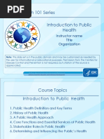 Public Health Lecture Notes | PDF | Public Health | Medicine