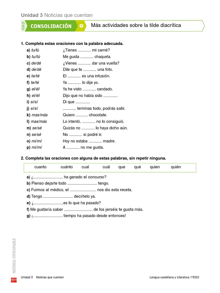La Tilde Diacrítica | PDF | Idiomas | Ocio