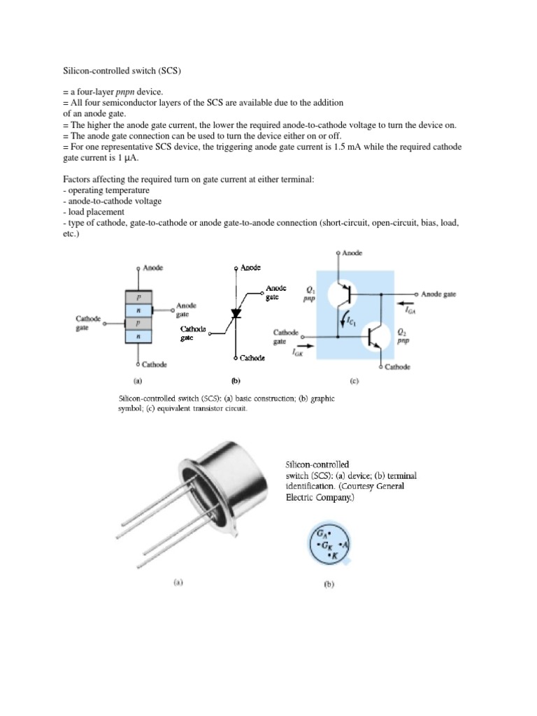 PNPN Devices | PDF | Field Effect Transistor | Electromagnetism