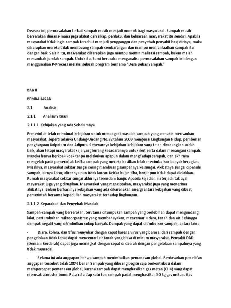 Contoh P Process | PDF