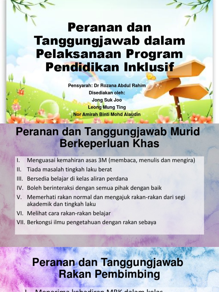 Peranan Dan Tanggungjawab | PDF | Pengembangan Diri | Kesehatan Holistik