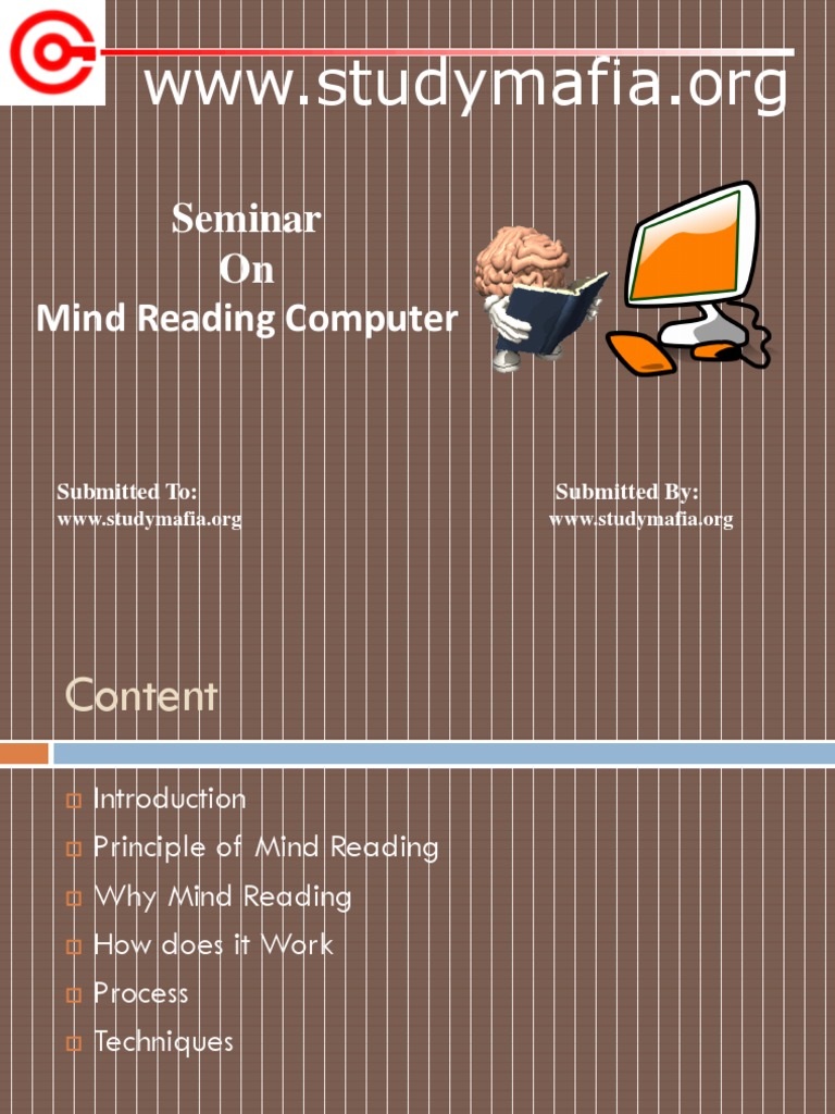 Mind Reading | PDF | Neuroscience | Cognitive Science